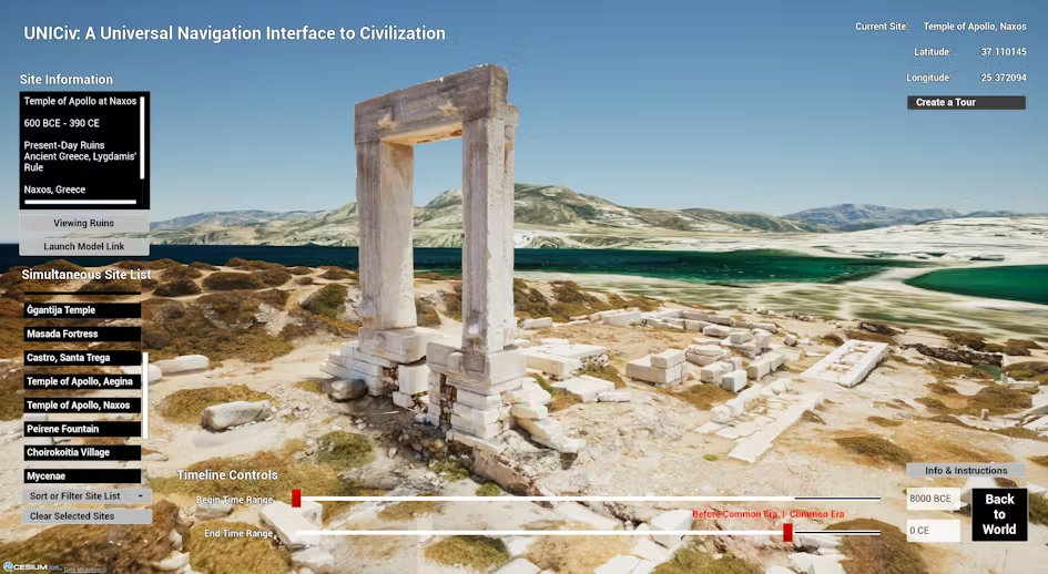 Exploring Ancient Civilisations in 3D - Simulation News
