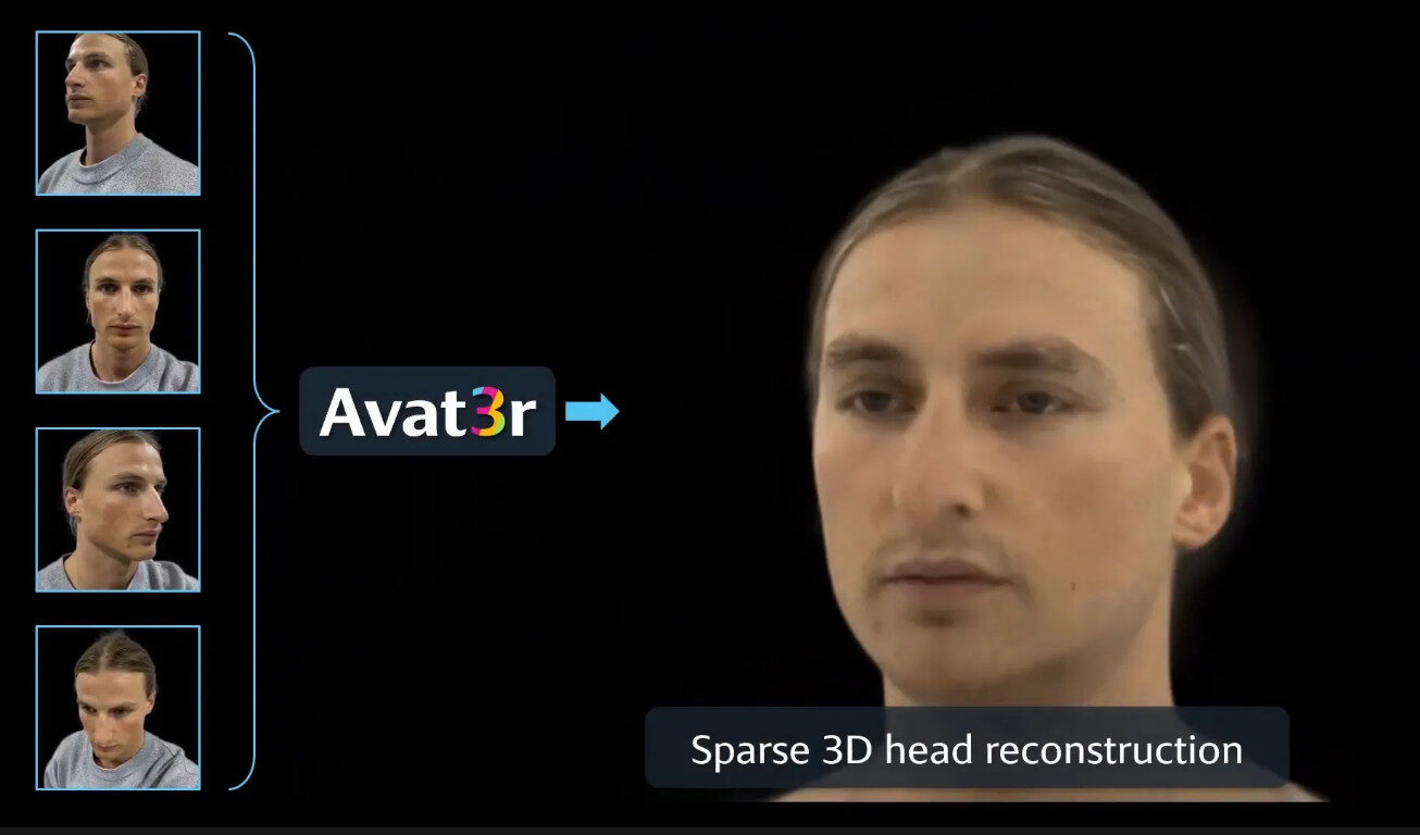 3D Avatar Head from 4 Selfies - Simulation News